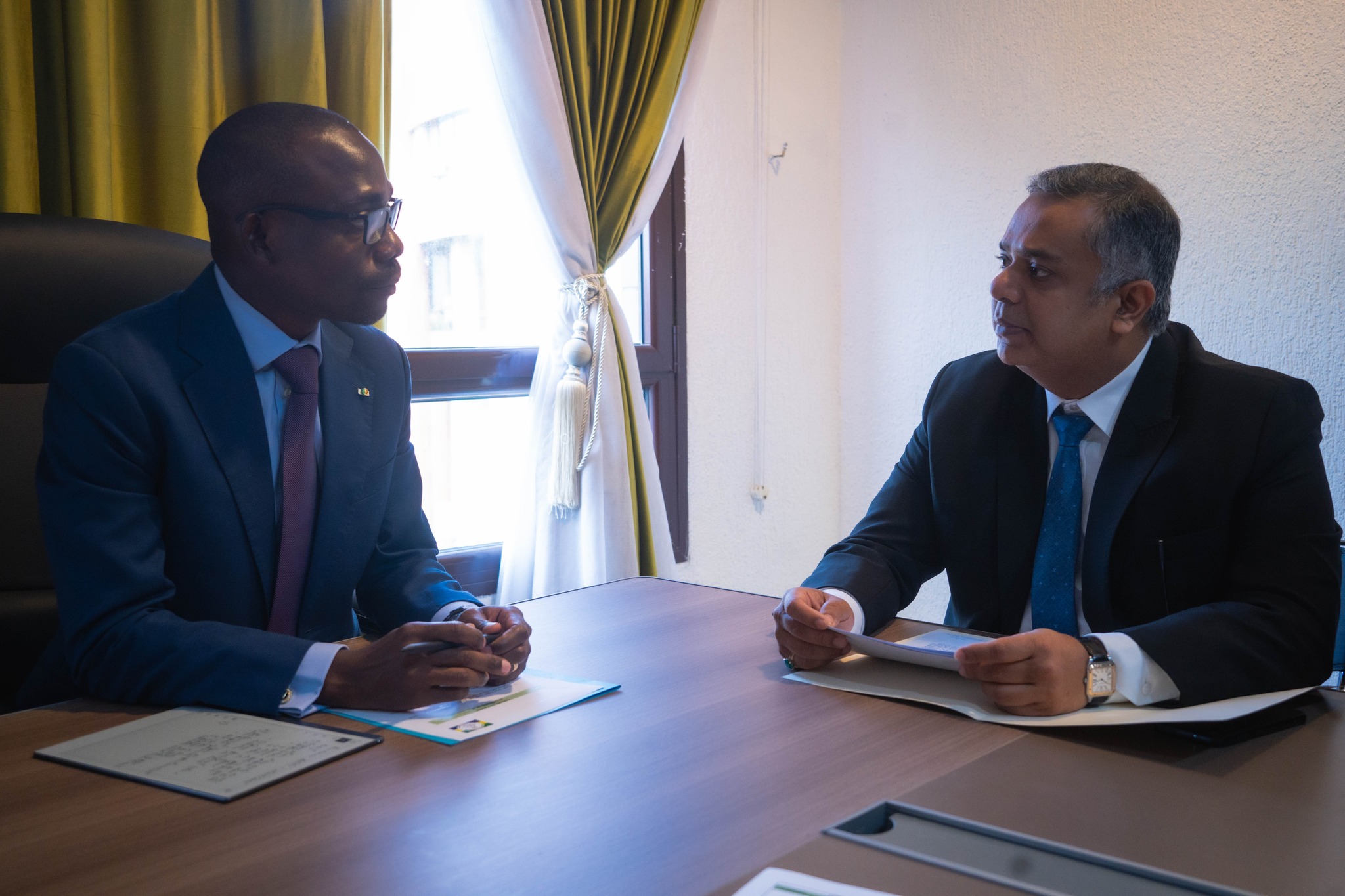 Alpha Centauri Mining reçu en audience par le Ministre de l ...